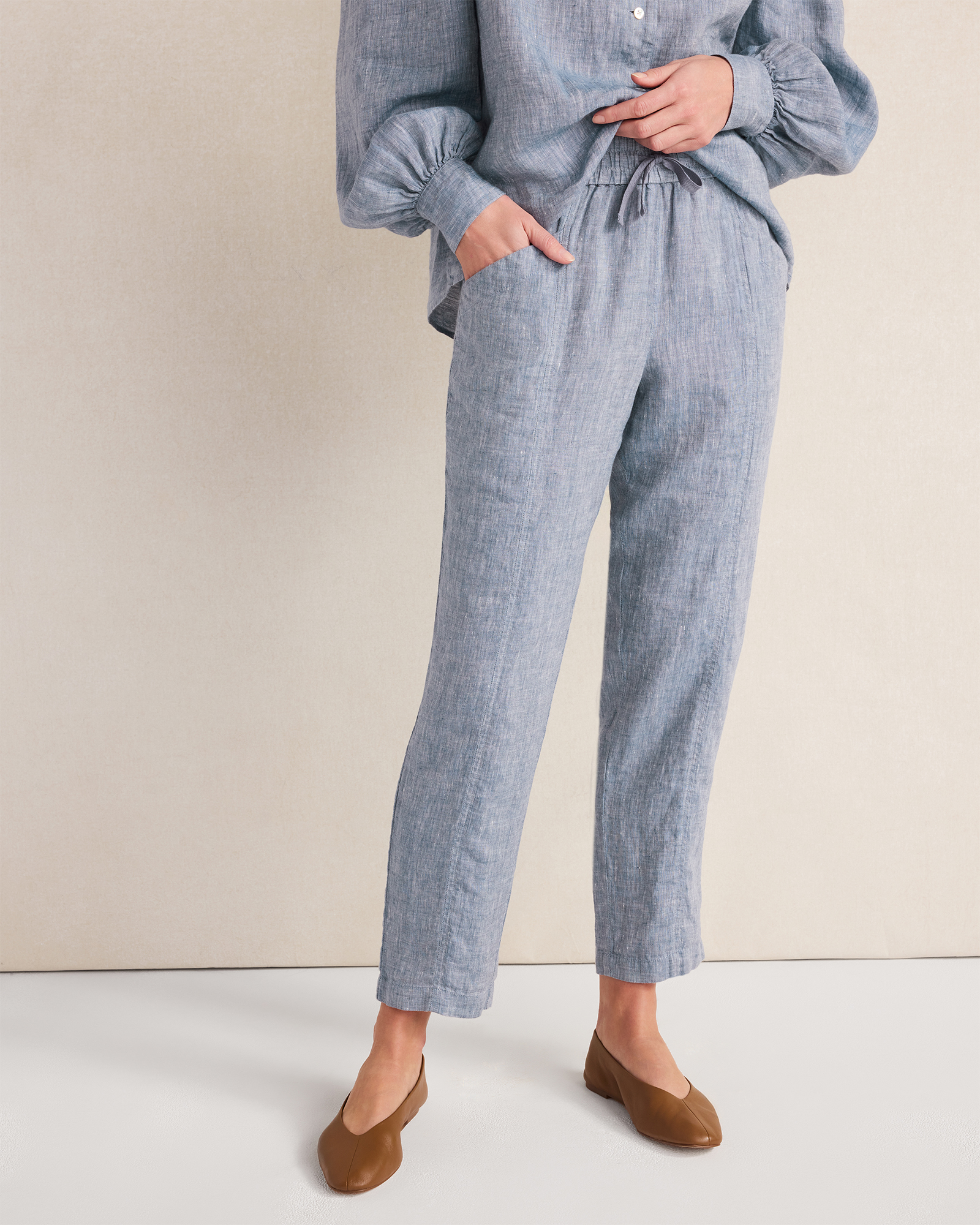 HAVEN WELL WITHIN Haven Well Within The Daily Shirt in Linen